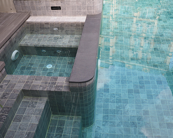 Natural Stone Swimming Pool Tiles - HSN Middle East